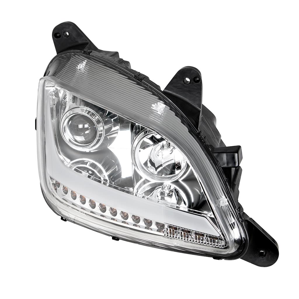 PETERBILT 579/587 LED PROJECTOR HEADLIGHT 2014-2017 (CHROME HOUSING ...