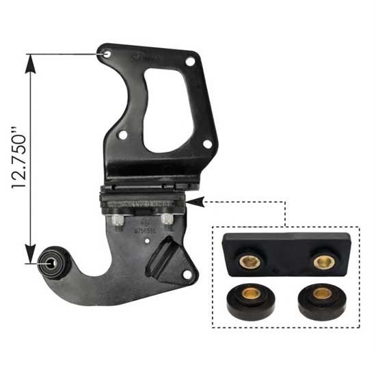 PETERBILT 386 HOOD PIVOT BRACKET ASSY - LEFT SIDE | Lynn Truck Parts