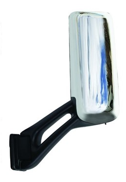 PETERBILT 579 HEATED DOOR MIRROR ASSEMBLY W/ TEMP SENSOR (CHROME ...