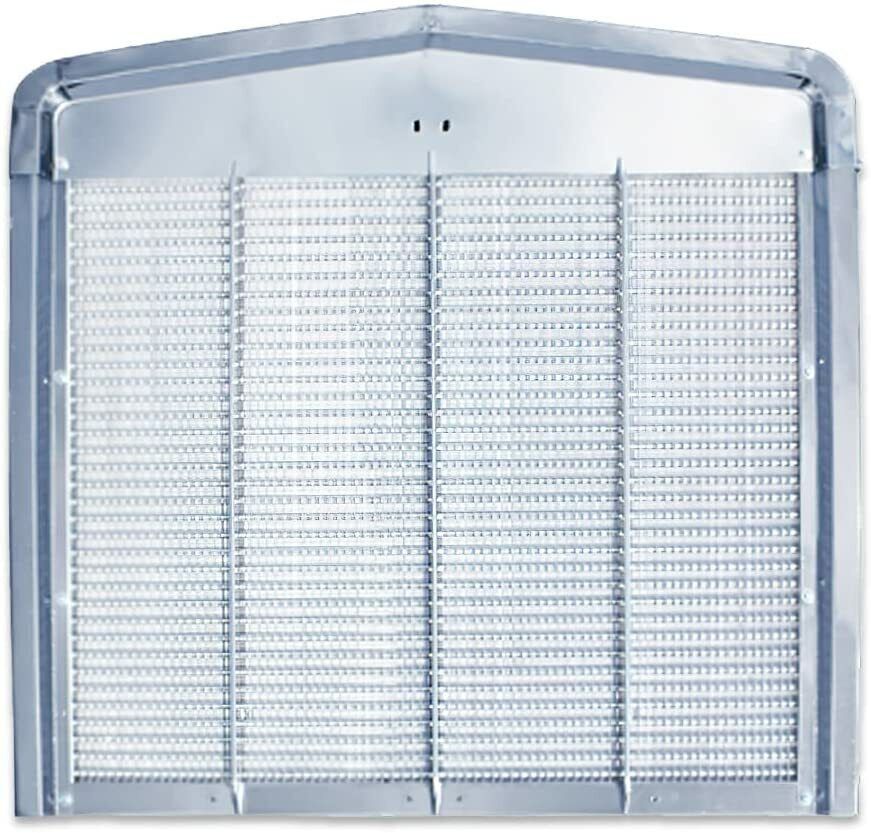 KENWORTH W900L COMPLETE GRILLE ASSEMBLY IN STAINLESS STEEL (W/DUMMY ...