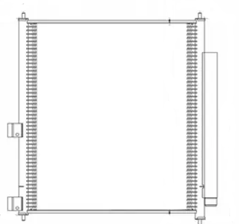 INTERNATIONAL MV/HX AC CONDENSER 2018 & UP | Lynn Truck Parts
